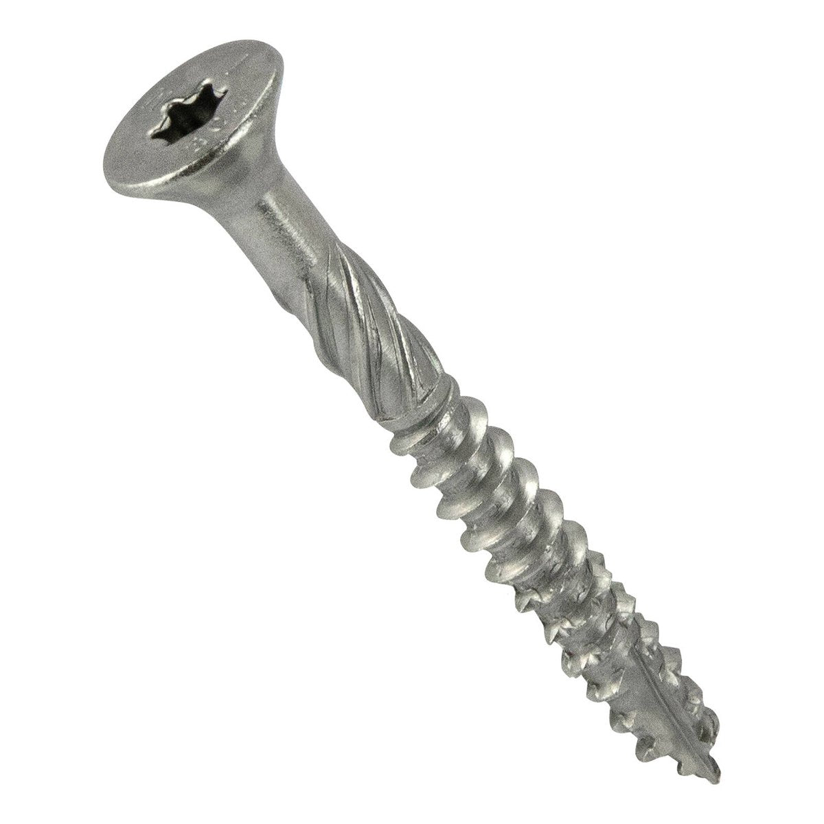 Zenith Large Head Decking Screw T25 12g x 50mm SS304 - 50 Pack - Stren ...