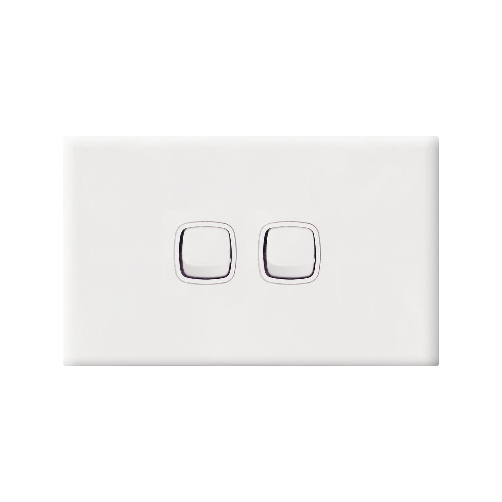 Hpm Excel 2 Gang Horizontal Wall Switch – Auzzi Store