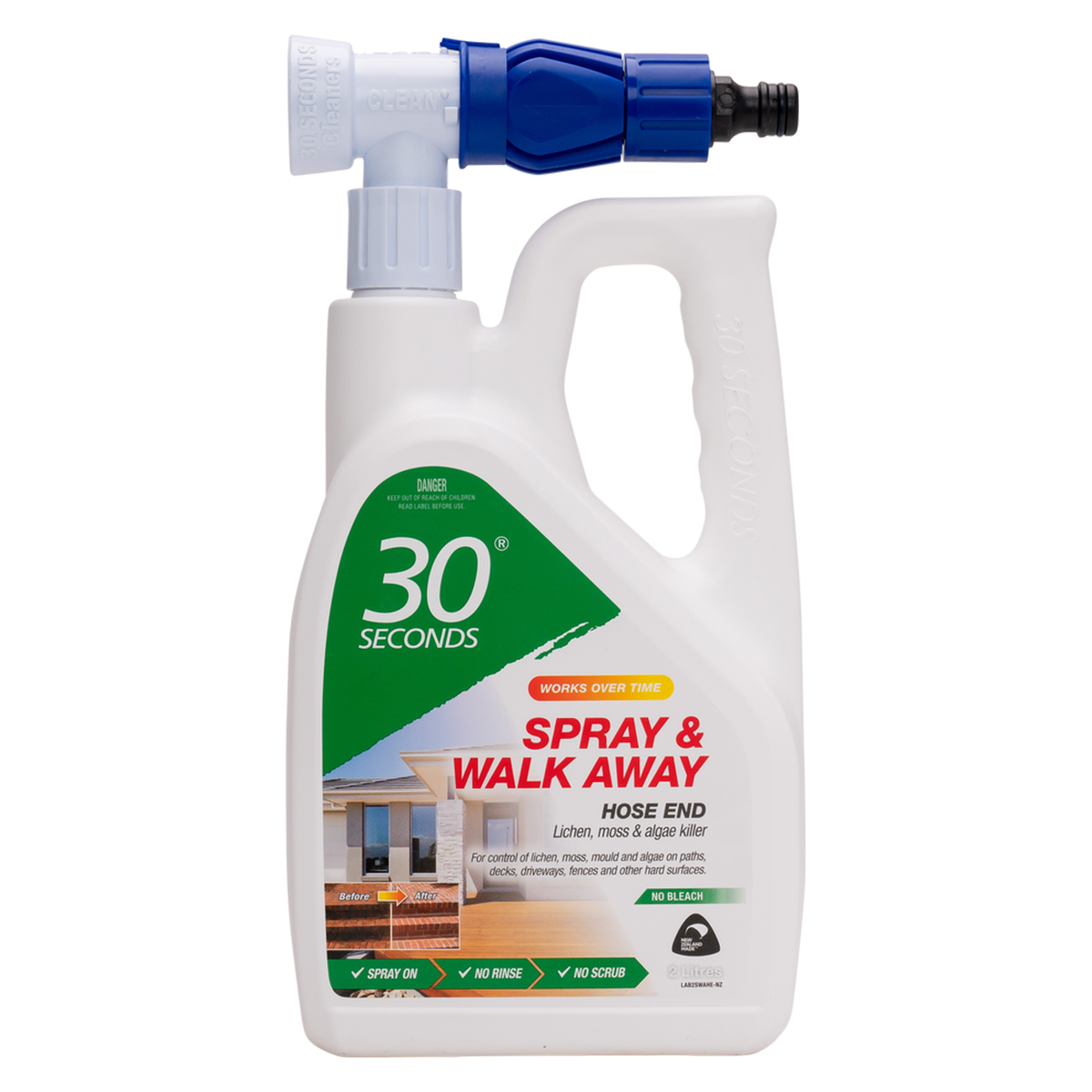 30 Seconds 2L Spray and Walk Away - Liquid - Easy Application - Fast R ...