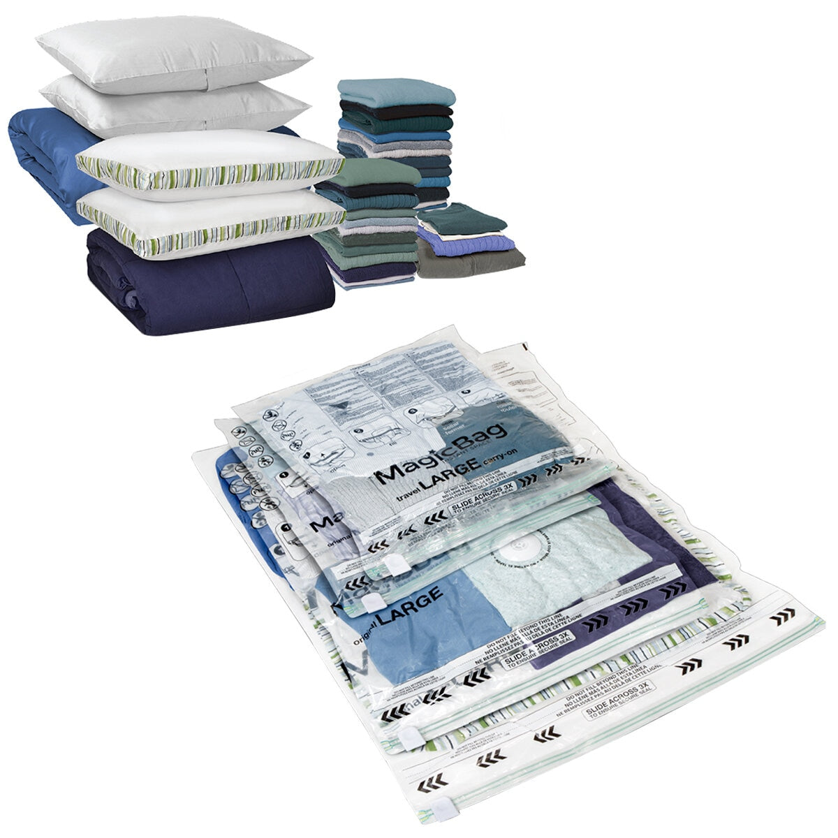 MagicBag Vacuum Compression Combo Set 15 Pack – Auzzi Store