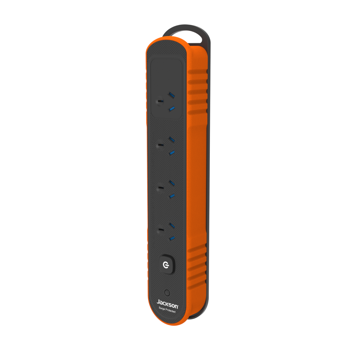 Jackson Rugged Plus 4 Outlet Powerboard 2m - Black - Surge Protection ...
