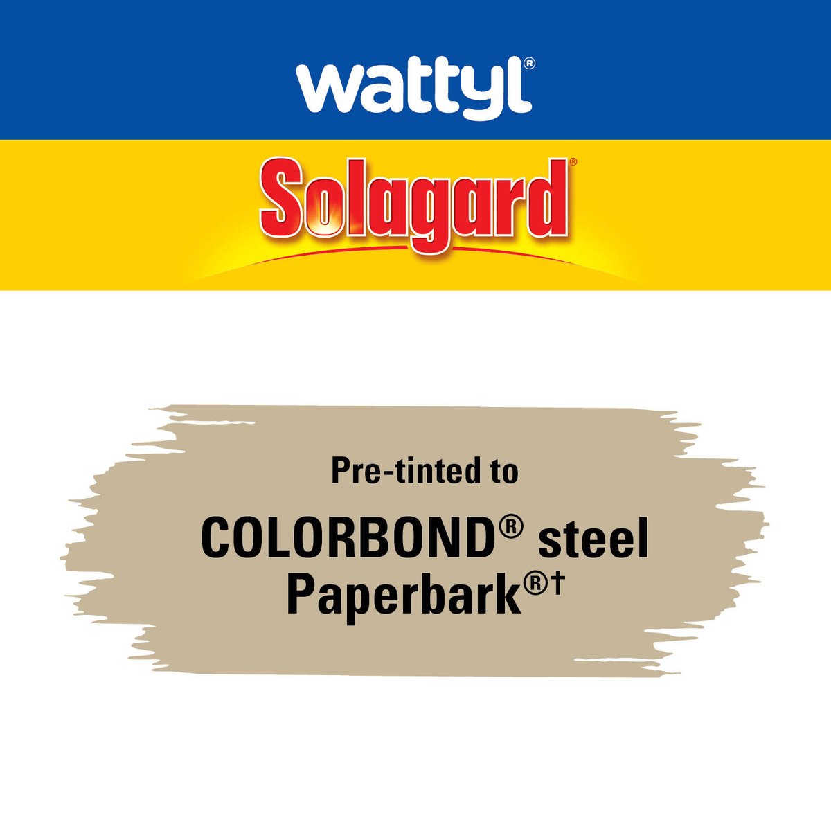 Wattyl 1L Pre Tinted Low Sheen Solagard Exterior Paint - Paperbark - D ...