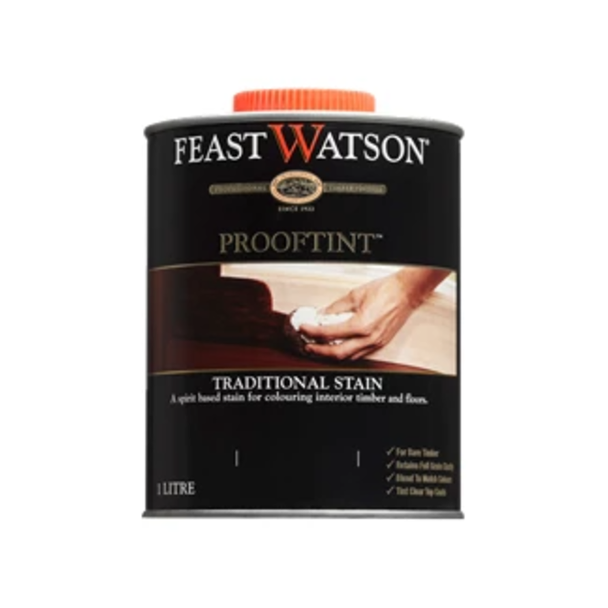 Feast Watson Prooftint Oak Stain 1L Oil Based Enhances Timber Grain ...