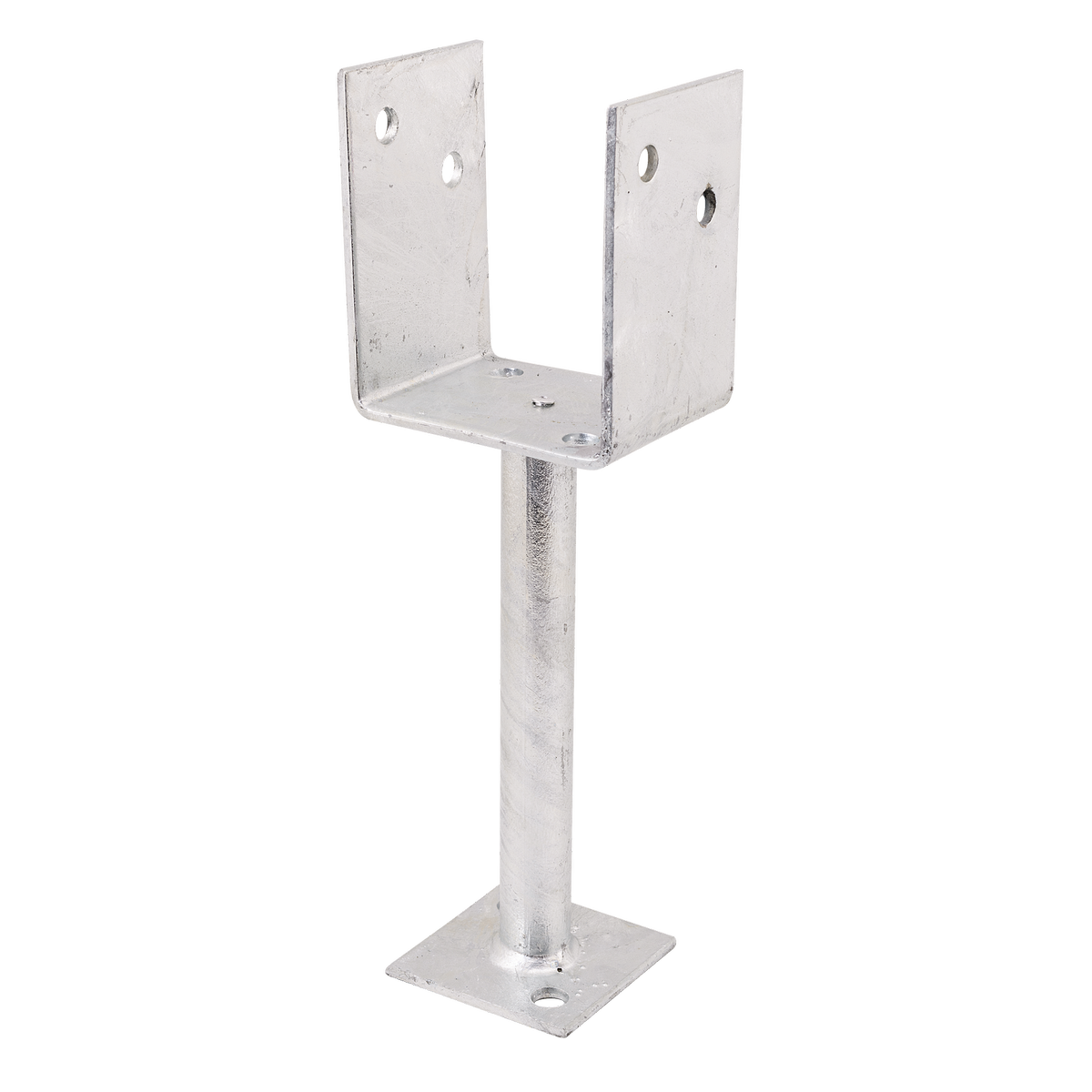 Pryda Full Stirrup Post Anchor 200x90mm M10 - Galvanised Steel - Durab ...