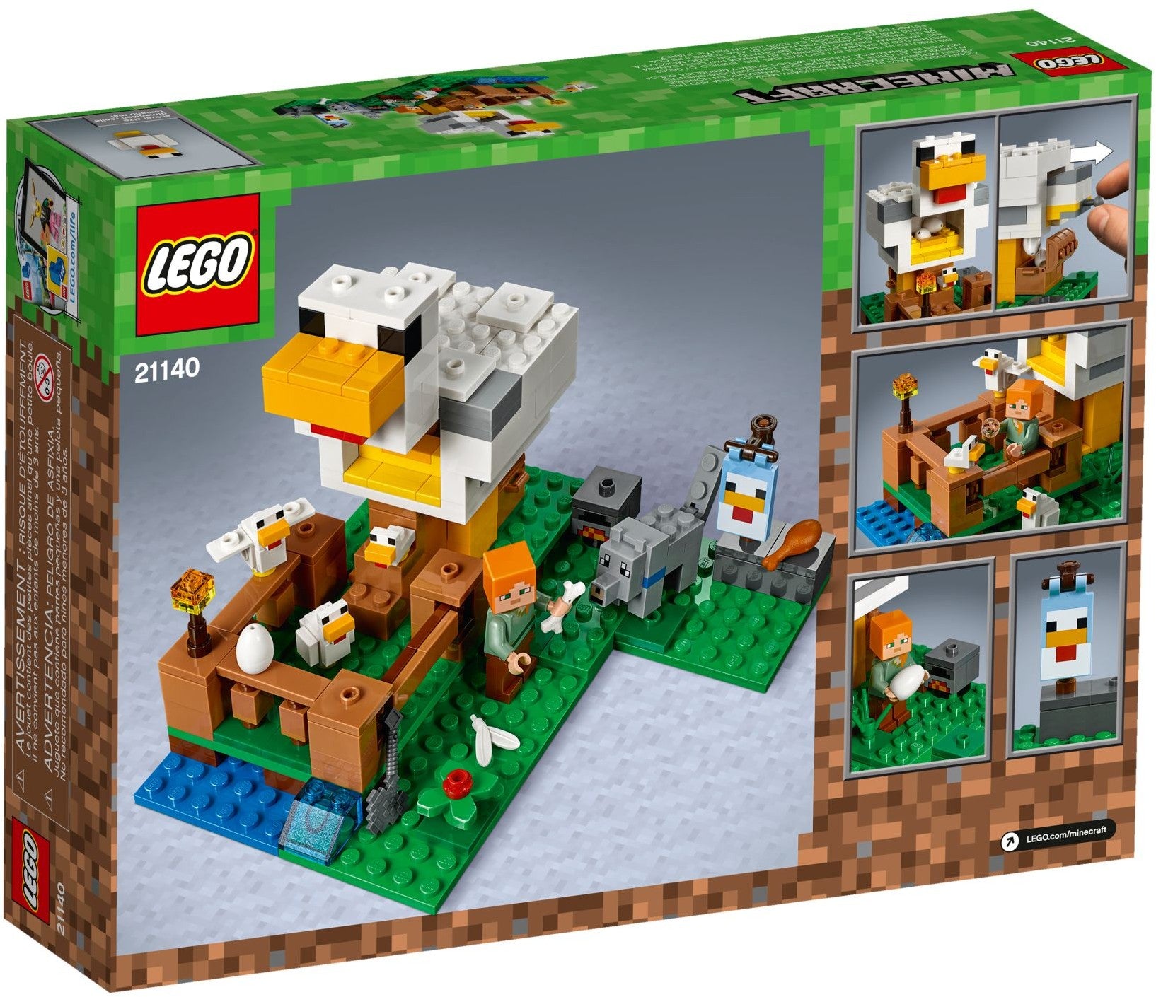 LEGO 21140 Minecraft Chicken Coop Playset – Auzzi Store