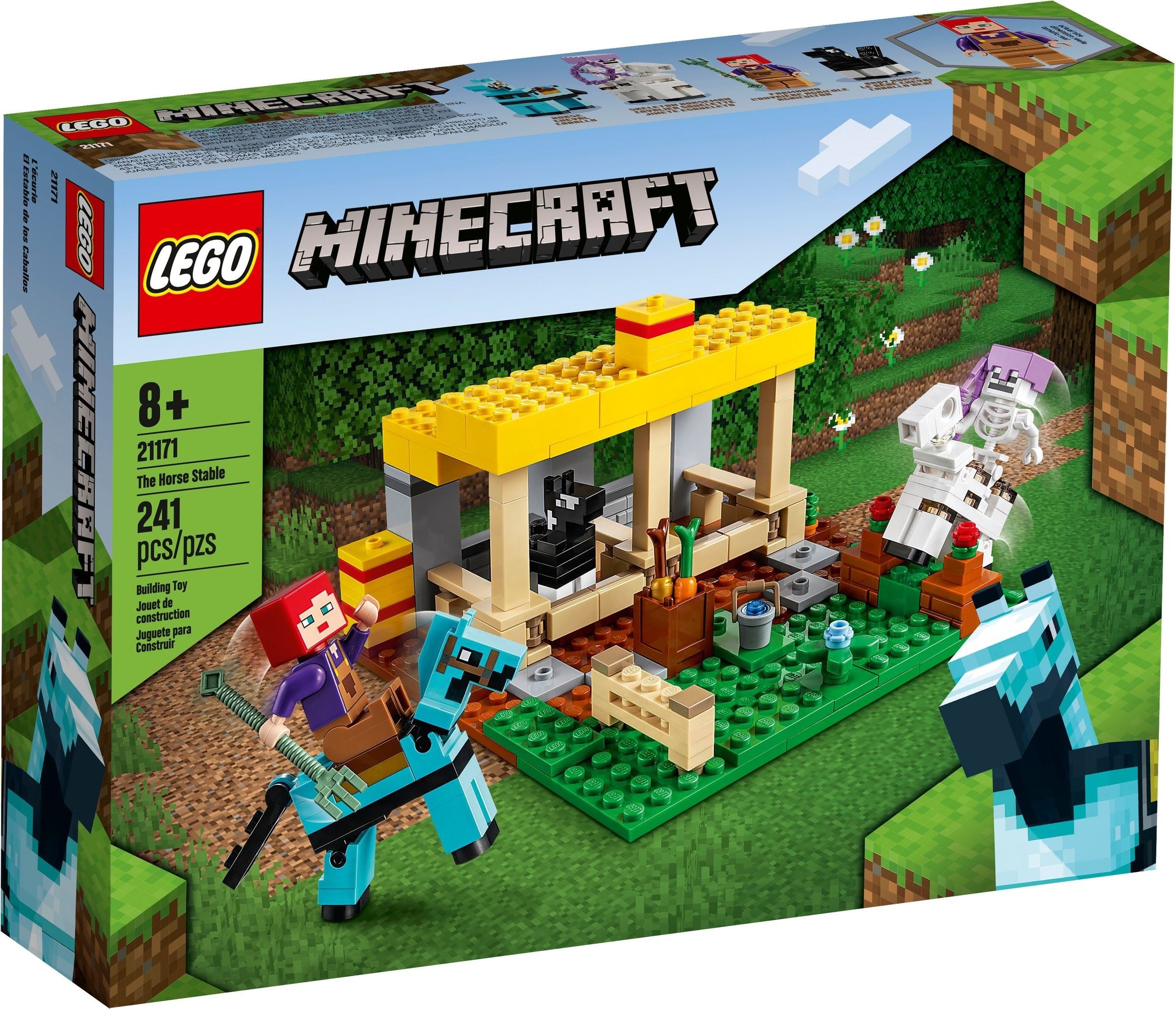 LEGO 21171 Minecraft Horse Stable: Build, Ride & Battle! – Auzzi Store