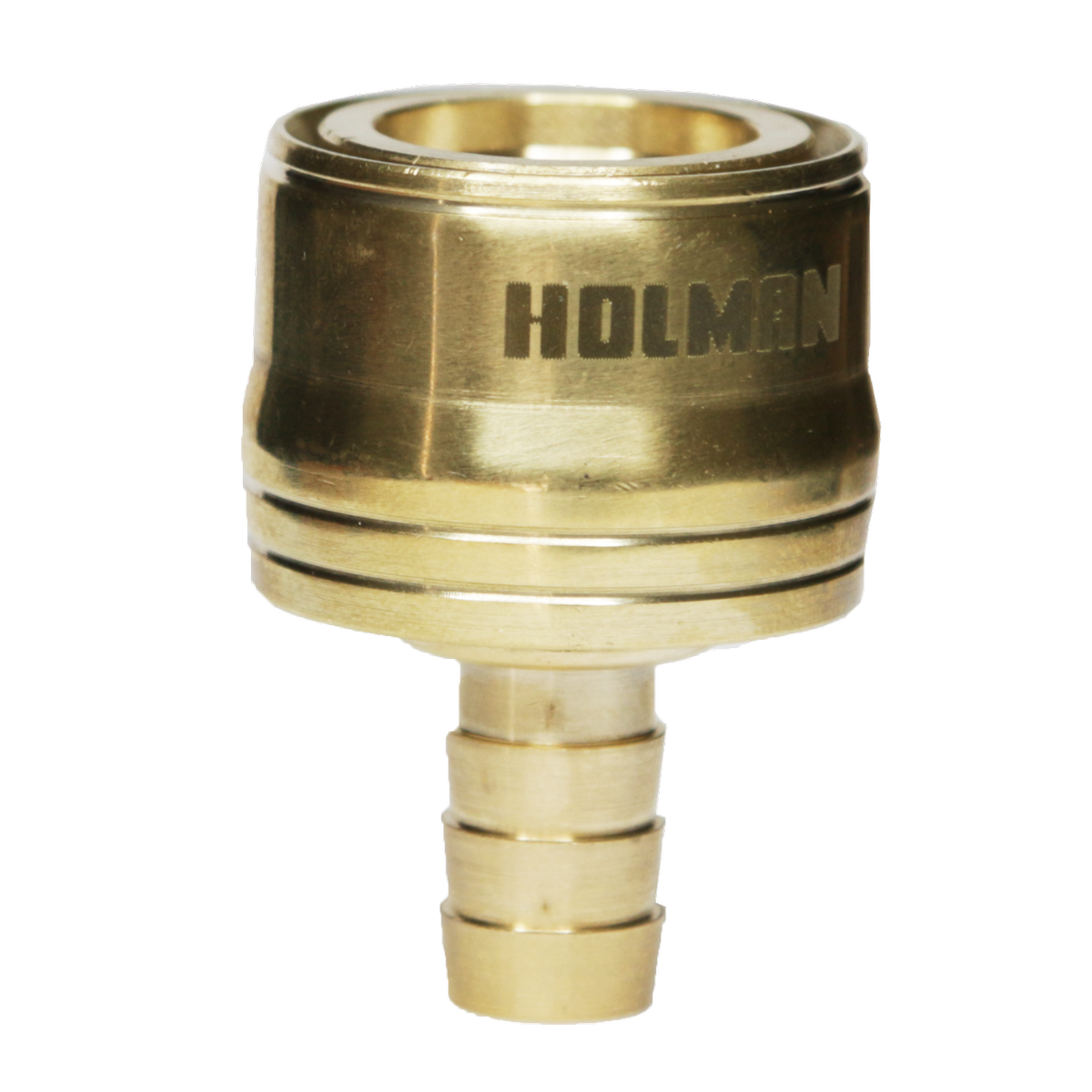 Holman 12mm Brass Barbed Connector - Tough Design - Quick Connect - Ea ...