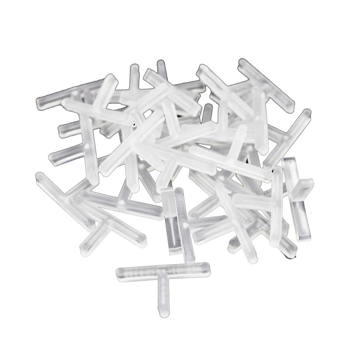 QEP 1.5mm T-Shape Tile Spacers - 500 Pack - PVC - Professional Finish ...