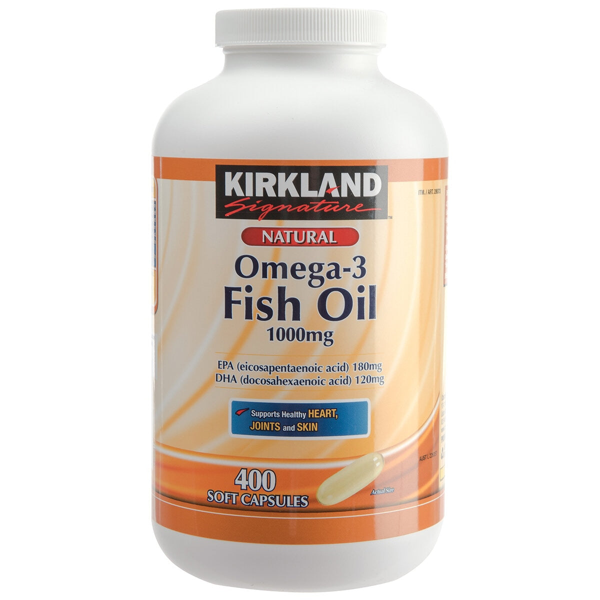 Kirkland Signature Omega-3 Fish Oil 1000mg 400 Capsules – Auzzi Store