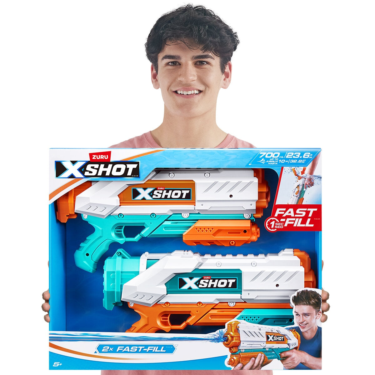 ZURU XSHOT Fast Fill Double Water Blaster 2 Pack – Auzzi Store