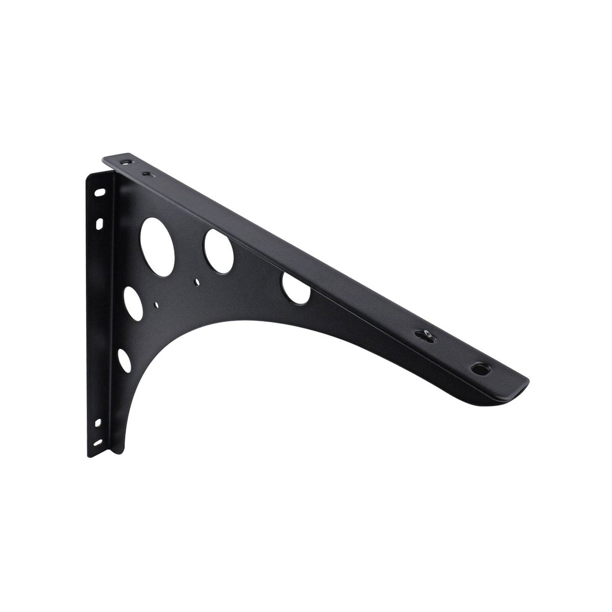 Carinya Euro Bracket 300mm Black Powder Coated Steel 100kg Capacity ...