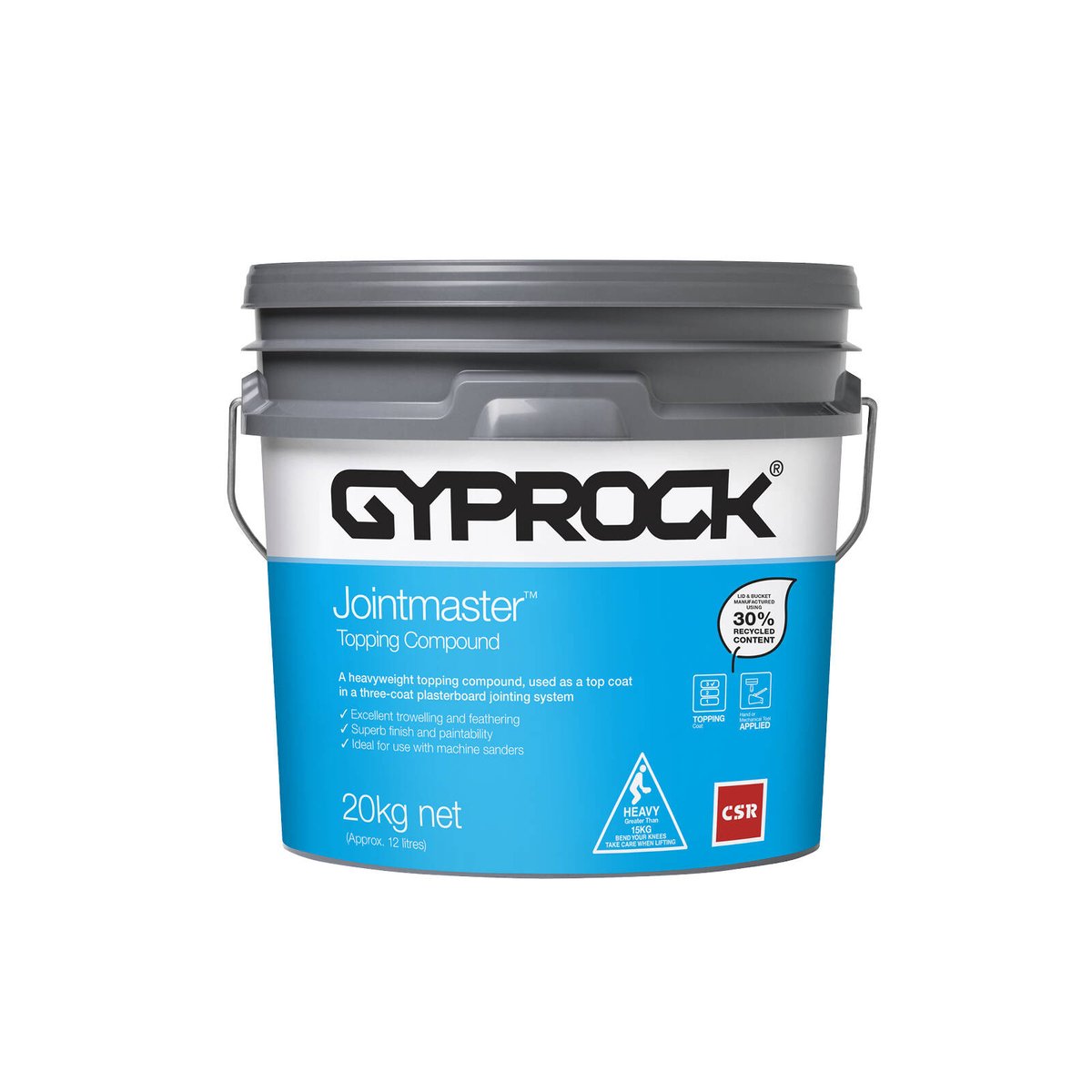 Gyprock Jointmaster Topping Compound 20kg Plaster Excellent Finish ...