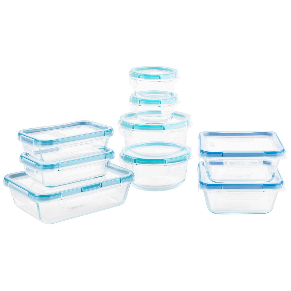 Snapware Pyrex Glass Container 18 Piece Set – Auzzi Store