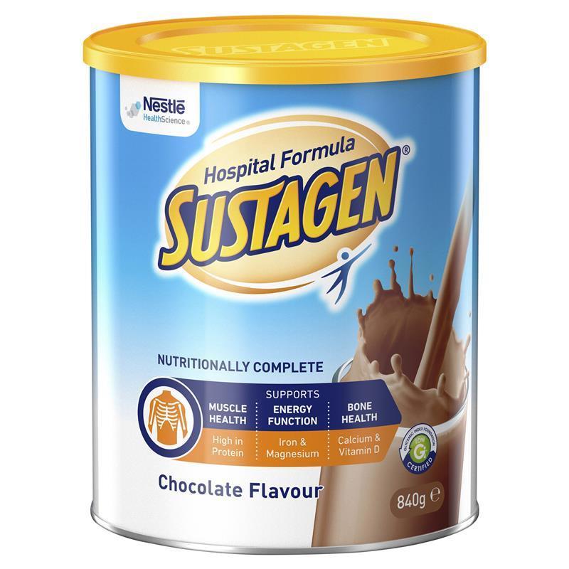 Sustagen Hospital Formula Chocolate Nutritional Supplement 840g – Auzzi ...