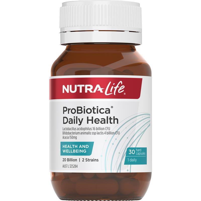 Nutra-Life ProBiotica Daily Health Vegan Probiotic 20 Billion CFU 30 C ...