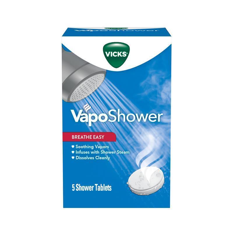 Vicks VapoShower Soothing Vapour Shower Tablets 5 Pack – Auzzi Store