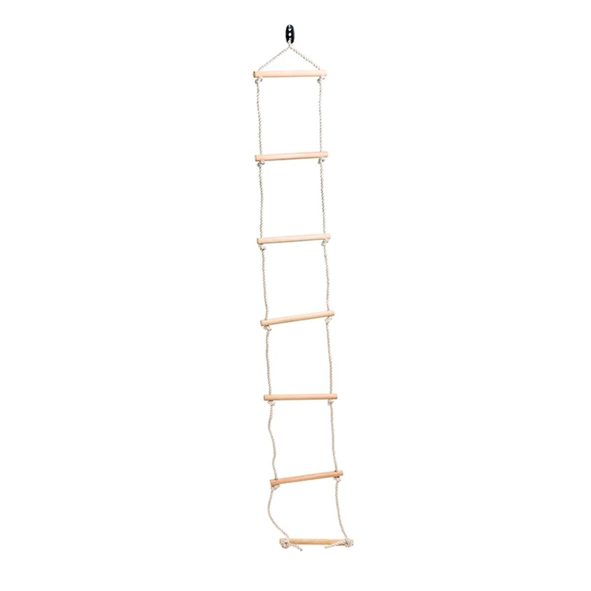 Swing Slide Climb 7 Rung Rope Ladder 2080mm Pine UV Stable – Auzzi Store