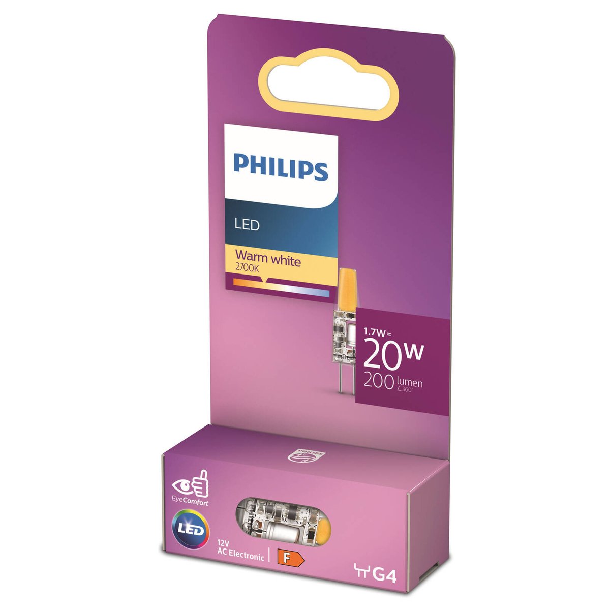 Philips G4 LED Capsule 7W 200lm Warm White - Compact Lighting Solution ...