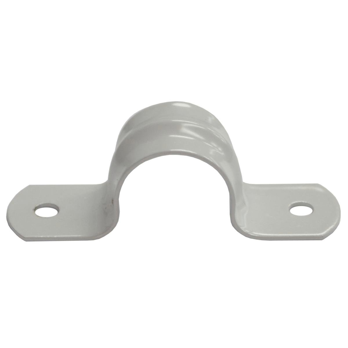 Kinetic 20mm Saddle Pipe Clips Iron White Powder Coated 10 Pack – Auzzi ...