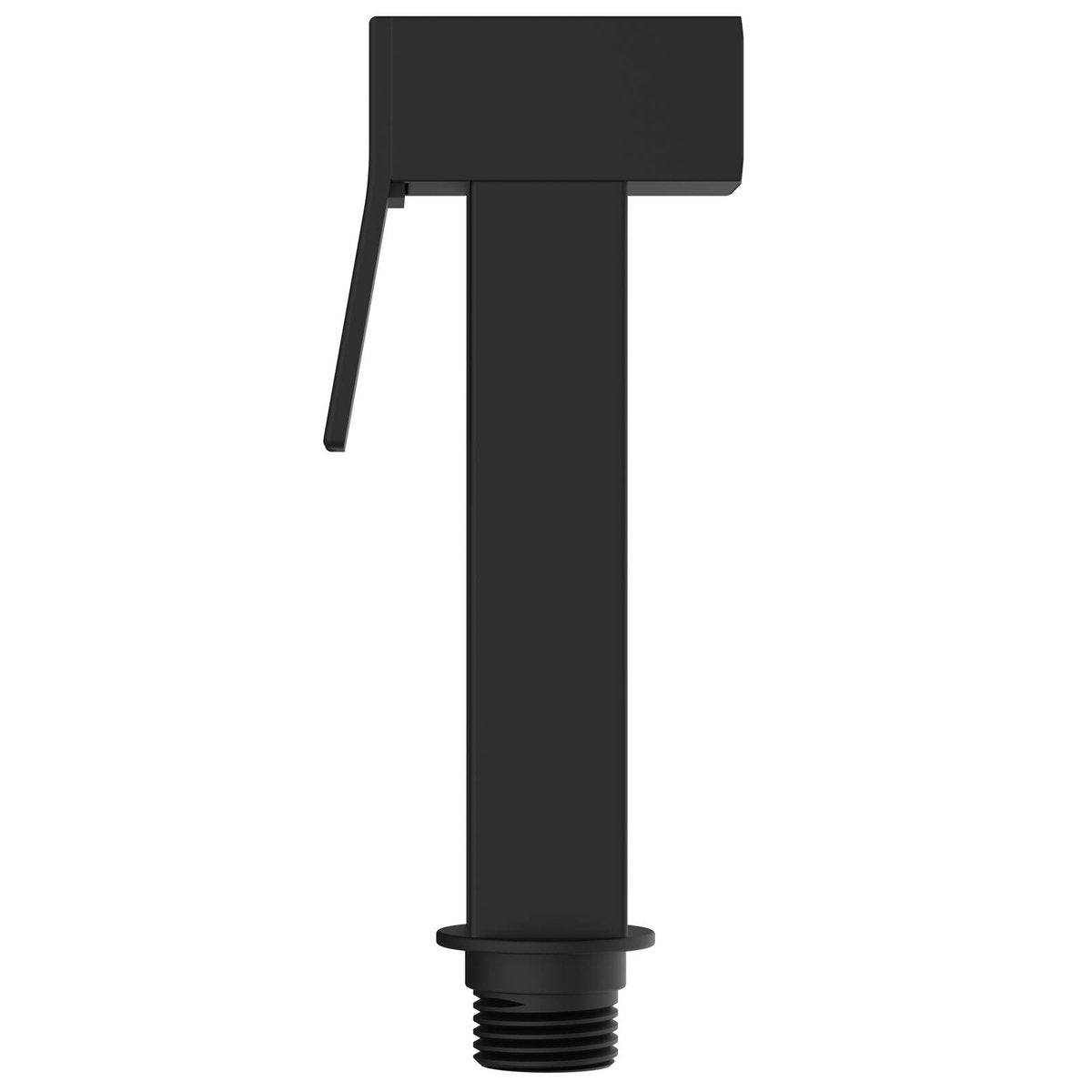 Evekare Matte Black Square Hand Piece Bidet Spray - 70mm x 150mm - Lea ...
