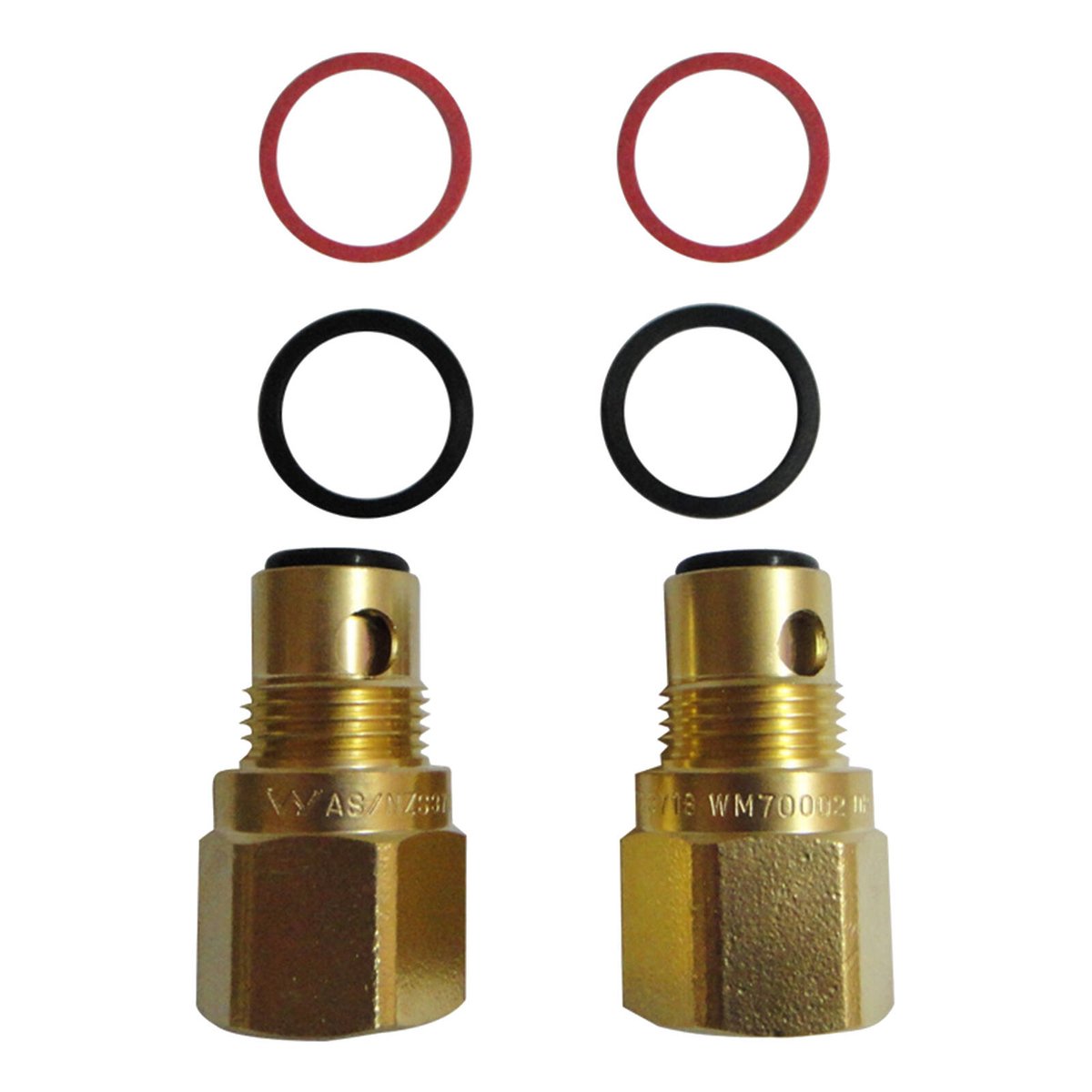 Kinetic Ceramic Disc Spindle Extender 2 Pack - 28mm - Lead Free Brass ...
