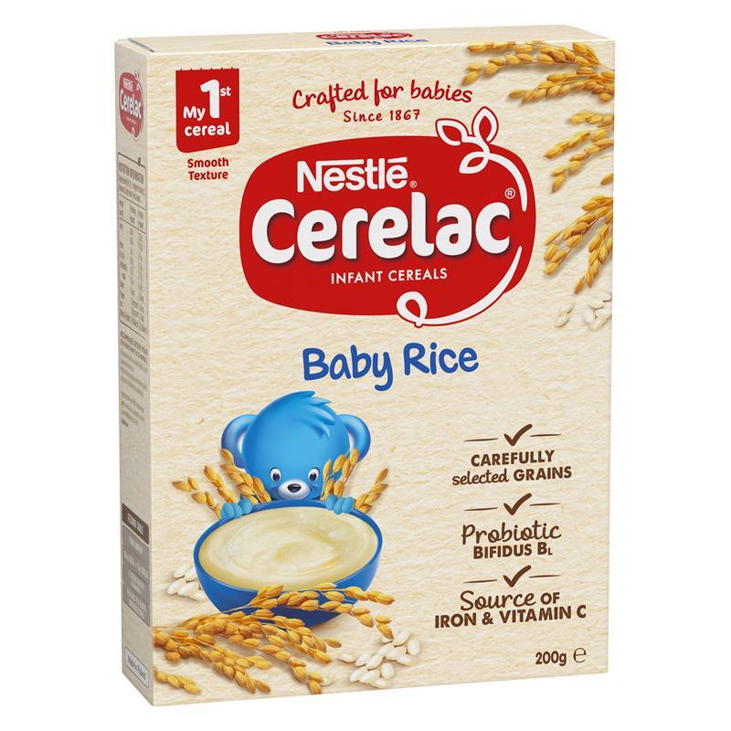 Nestle CERELAC Baby Rice Cereal Stage 1 - 200g – Auzzi Store