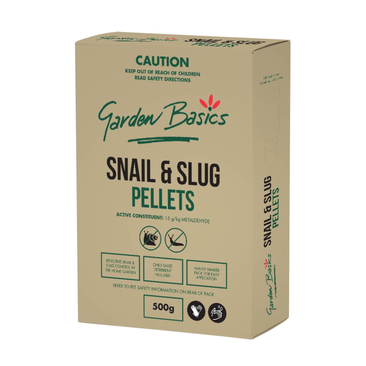 Garden Basics Snail and Slug Pellets - 500g - Effective Pest Control ...