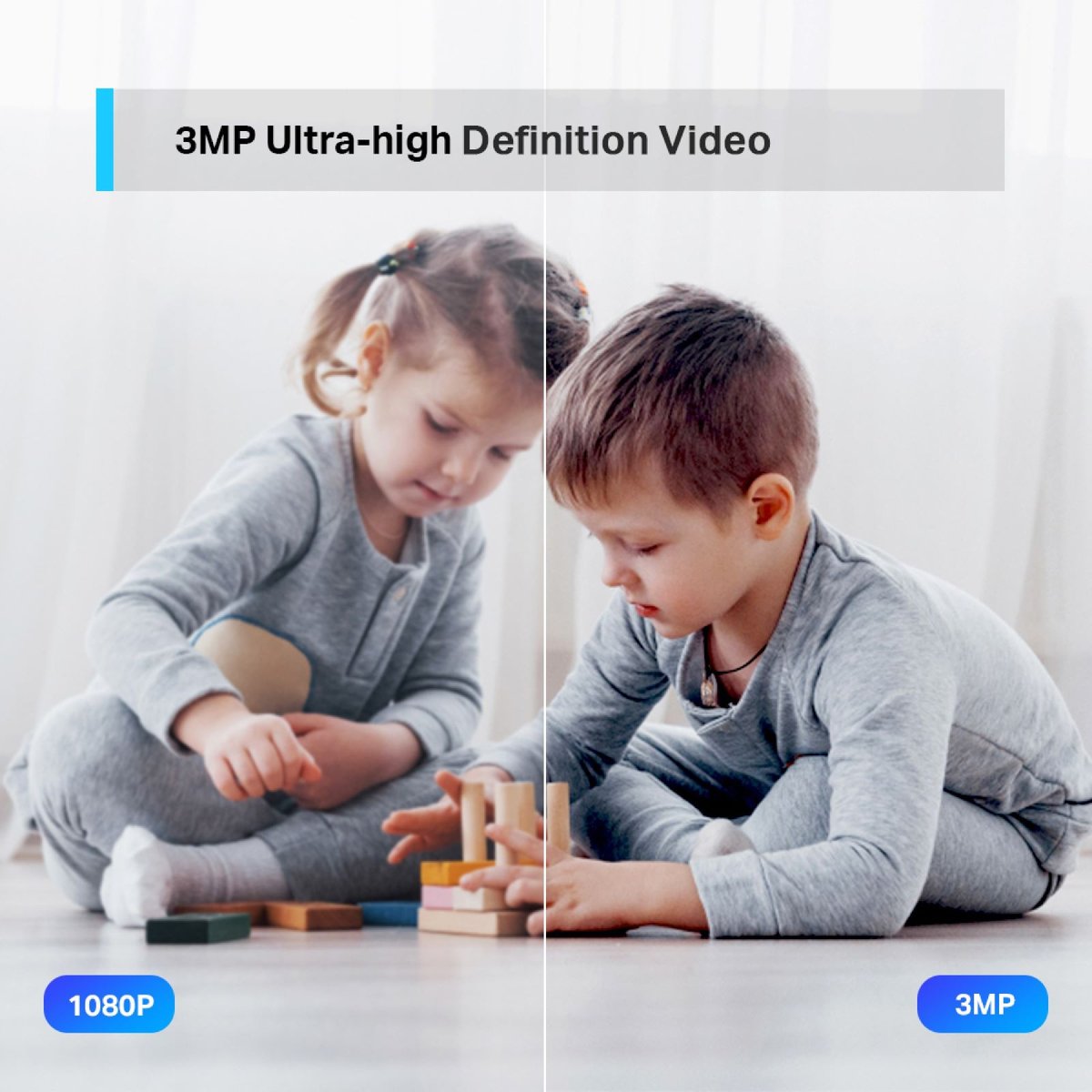 TP-Link Tapo C210 3MP Pan Tilt Home Security Wi-Fi Camera 2 Pack - 360 ...