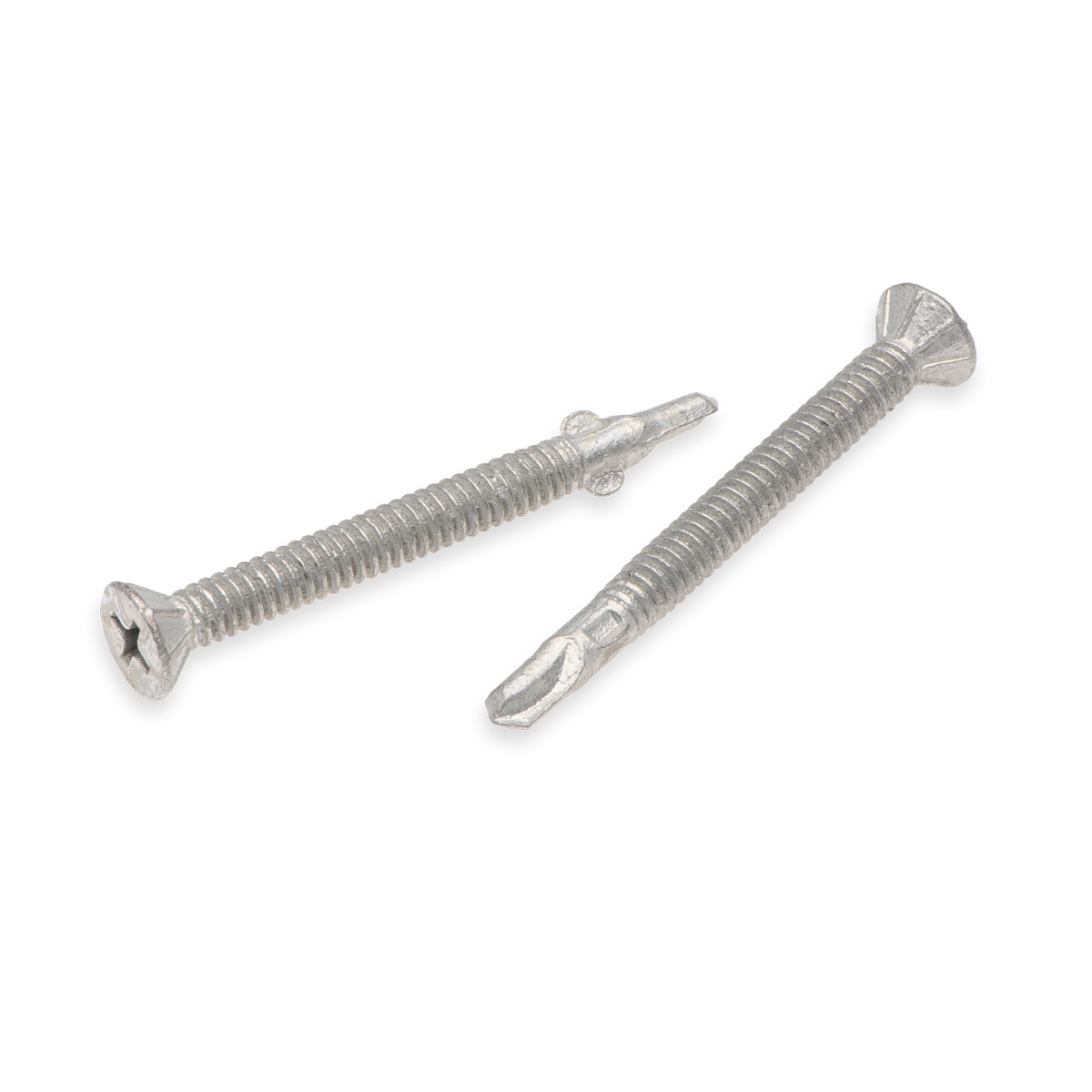 Buildex 10g x 50mm Sheet Metal Screws - Countersunk Rib Head - 50 Pack ...