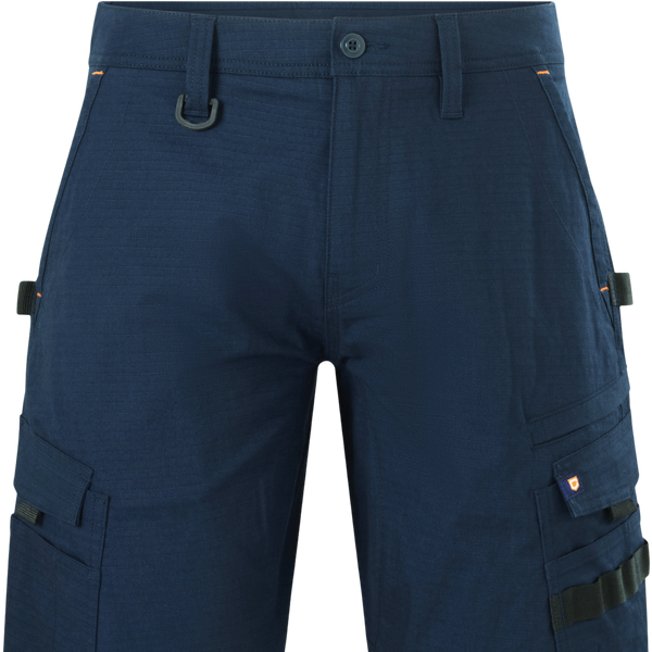 Citeco 87r Navy Mid Cargo Shorts - Ripstop Fabric - Durable & Function ...