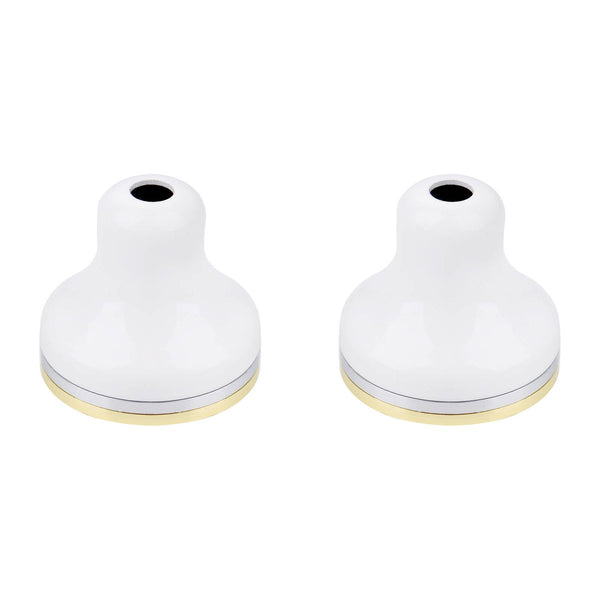 Shaw Mason White Brass Basin Flange - Durable Plumbing Fixture - Water ...