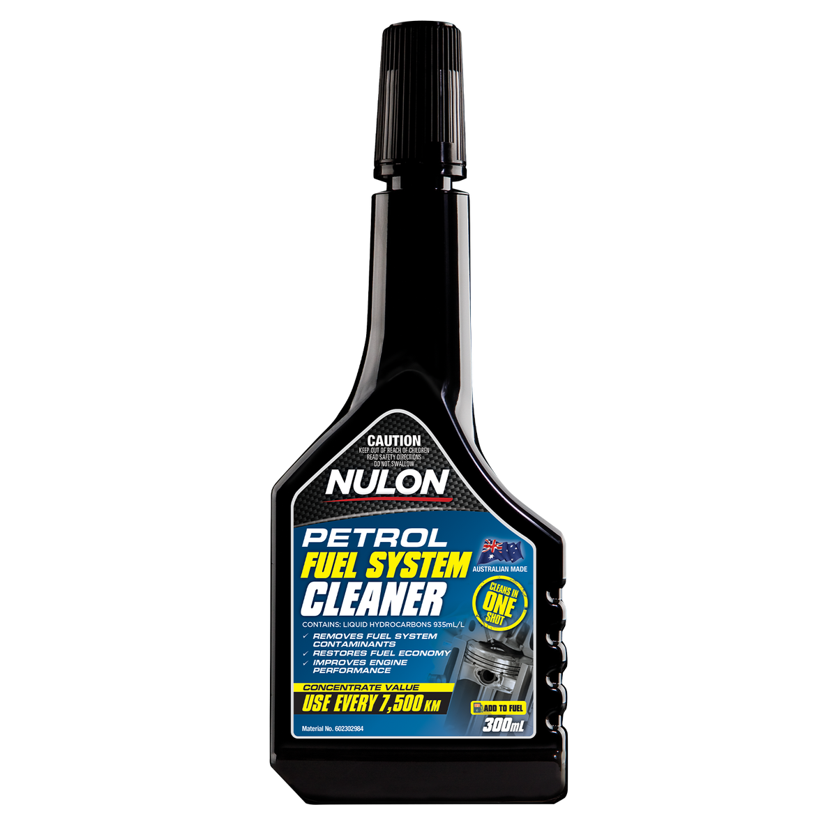 Nulon Petrol Fuel System Cleaner - 300ml - Cleans Injectors & Reduces ...