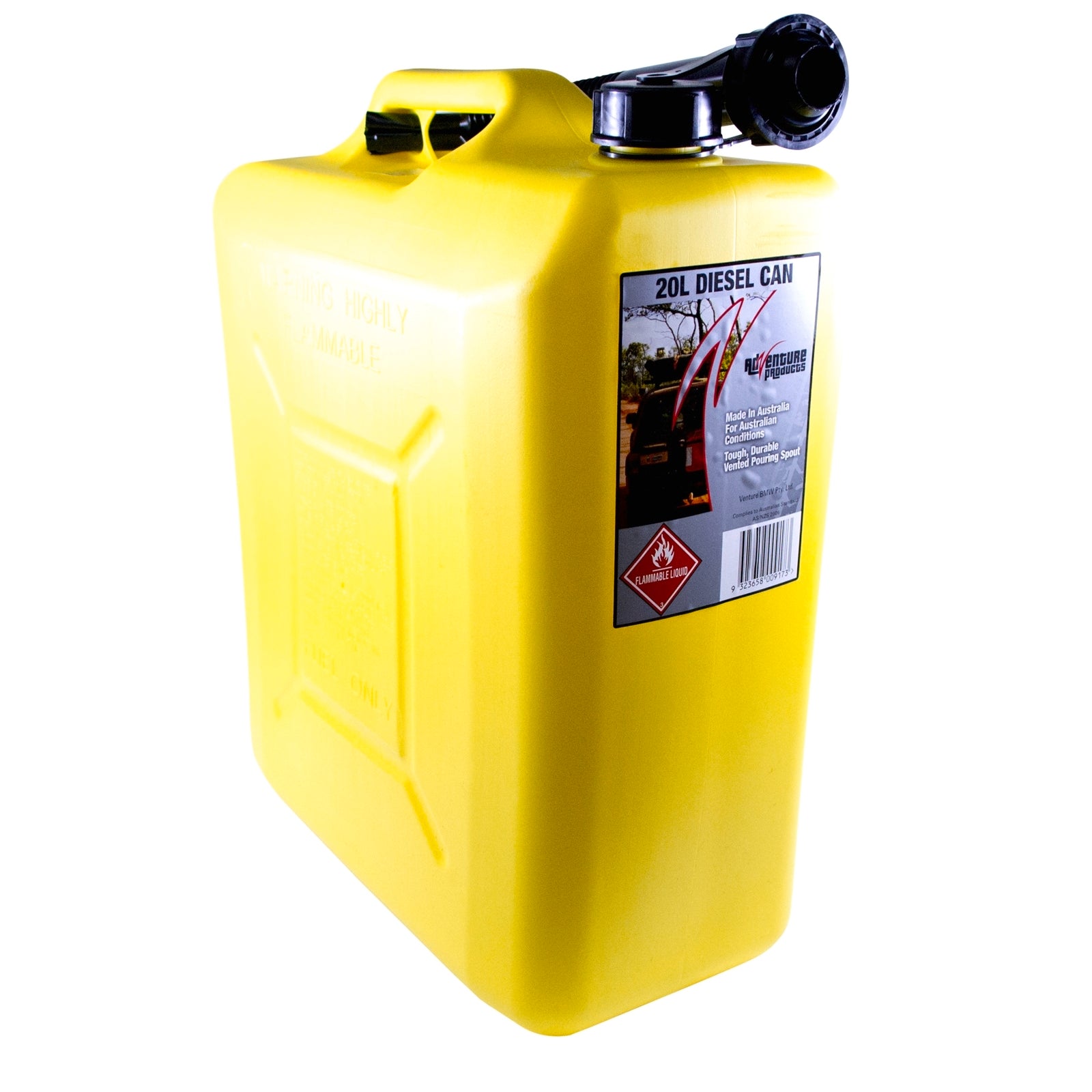 AdVenture Products 20L Diesel Fuel Can And Pourer – Auzzi Store