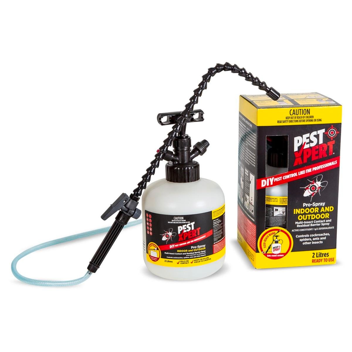 Pestxpert 2L Multi Insect Spray - PVC Bottle - Easy To Use - Effective ...