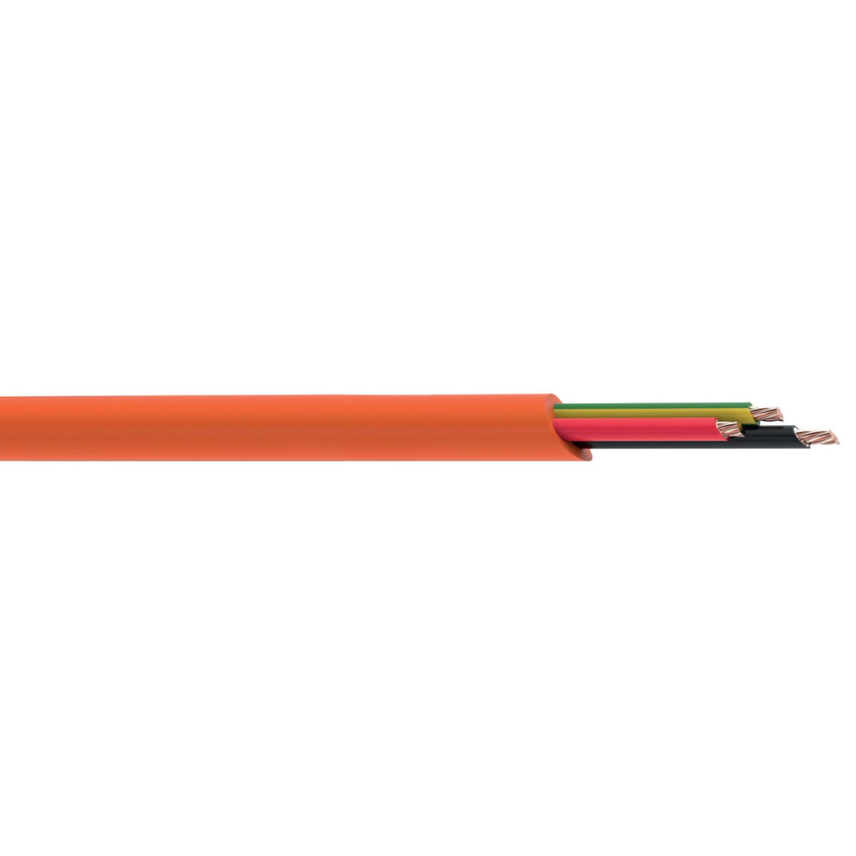 Deta 5m 450/750V V90 2.5mm 2 Core E 1 Phase Cable - Orange - Durable ...