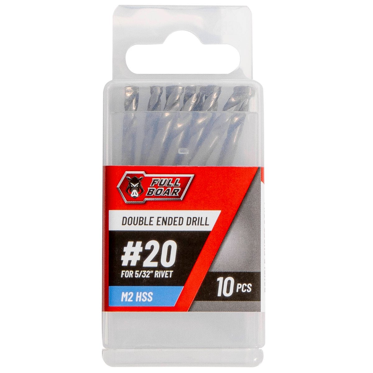 Full Boar No 20 m2 HSS Double Ended Panel Drill Bit - 10 Pack - 20mm ...