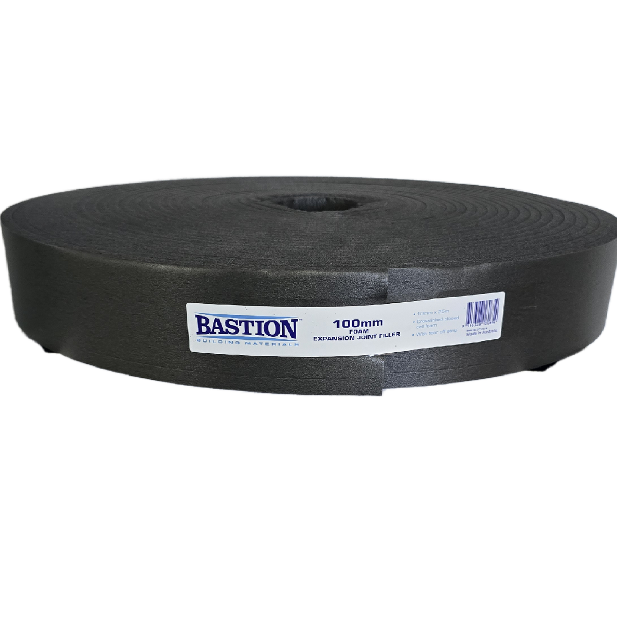 Bastion Expansion Joint Foam 100mm x 10mm x 25m - Black - Moisture Res ...
