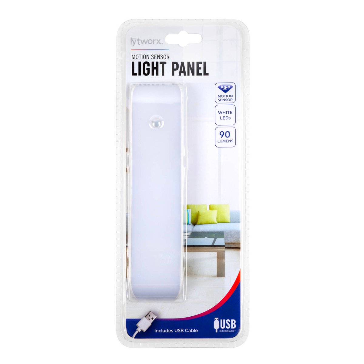 Lytworx Motion Sensor Light Panel - 300mm x 200mm - White - Energy Eff ...