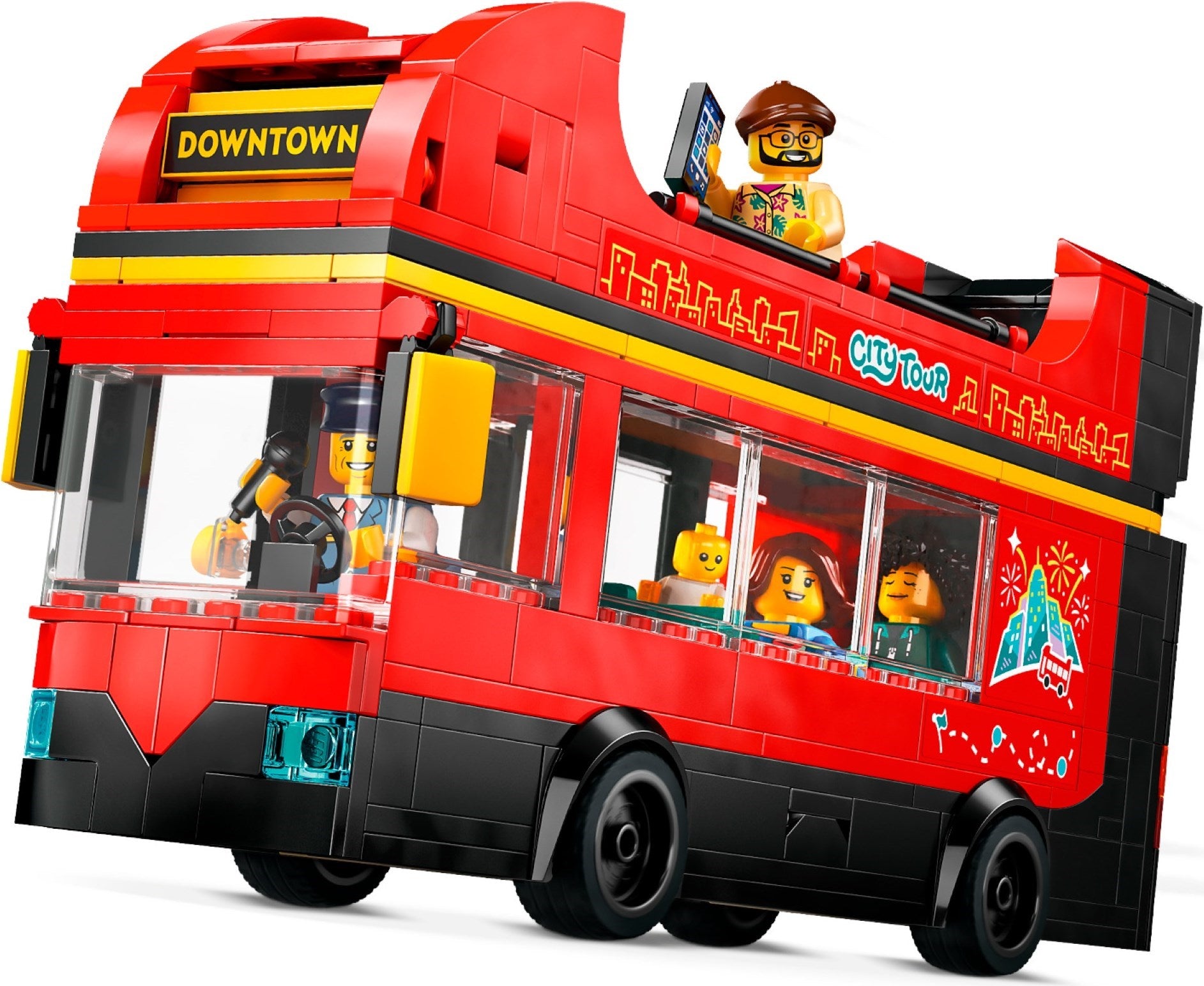 LEGO City 60407 Red Double-Decker Sightseeing Bus – Auzzi Store