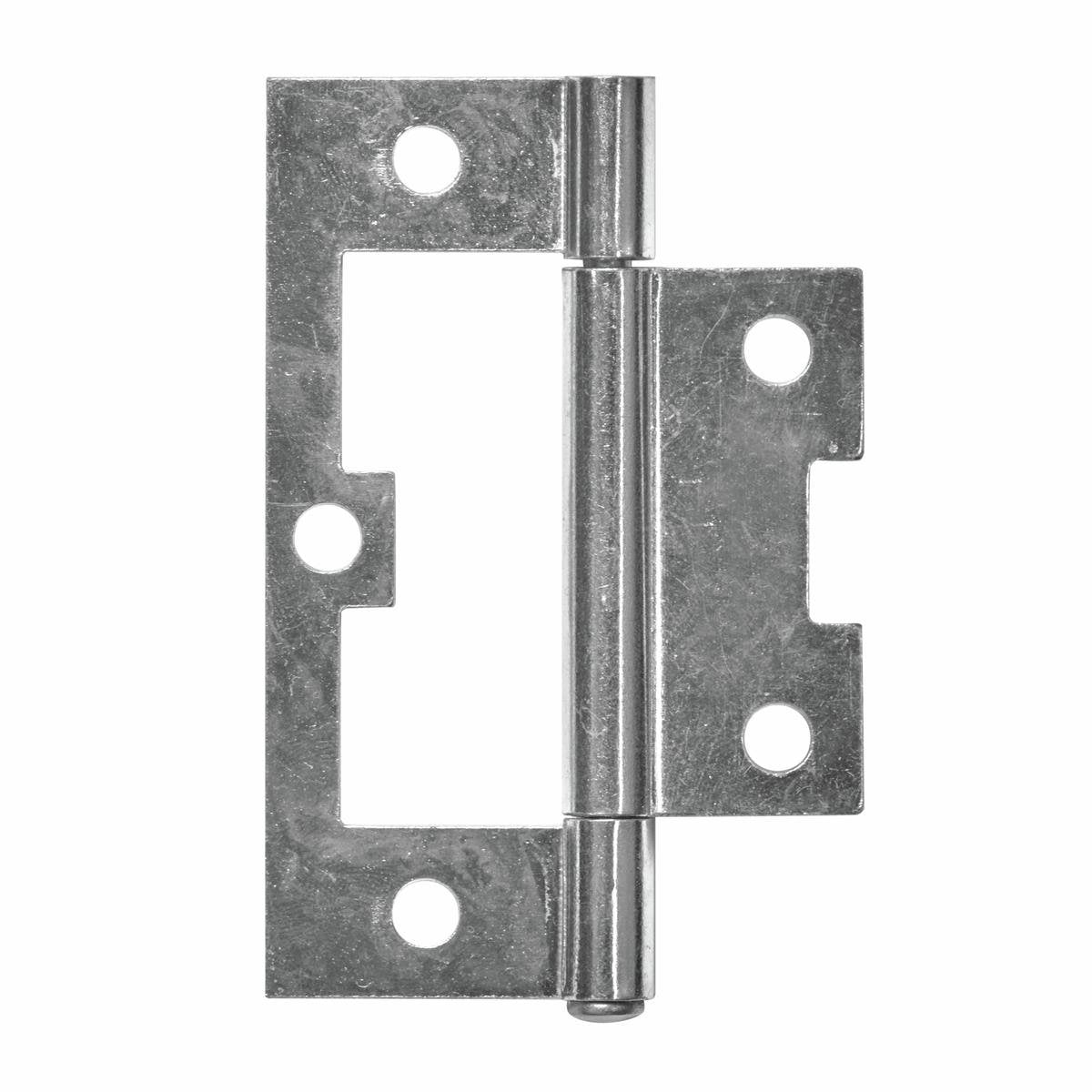Pinnacle Fixed Pin Non Mortise Hinge - 100mm - Zinc Plated - Box of 20 ...