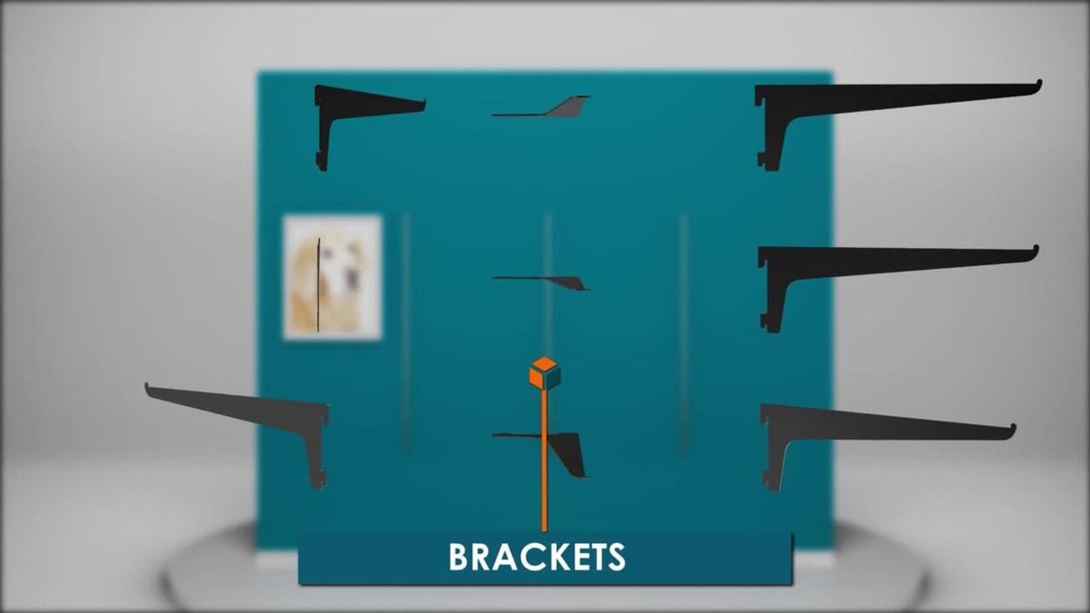 Flexi Storage Home Solutions White Matte Shelf 900mm Particle Board Du ...