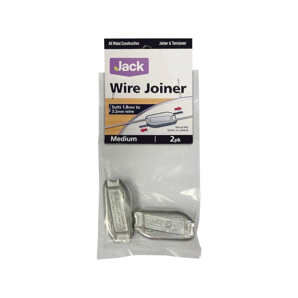 Jack Wire Joiners Medium 2 Pack - Steel - 2.4-3mm - Quick Repair – Auzzi Store