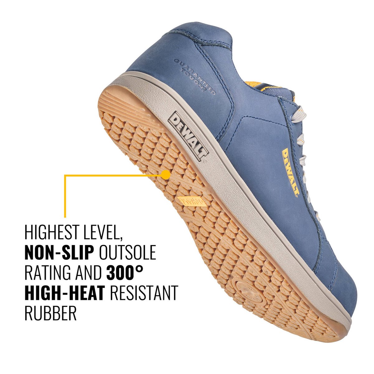 Dewalt Milbank Safety Work Shoe Size 8 - Navy - Water-Resistant - Comf ...