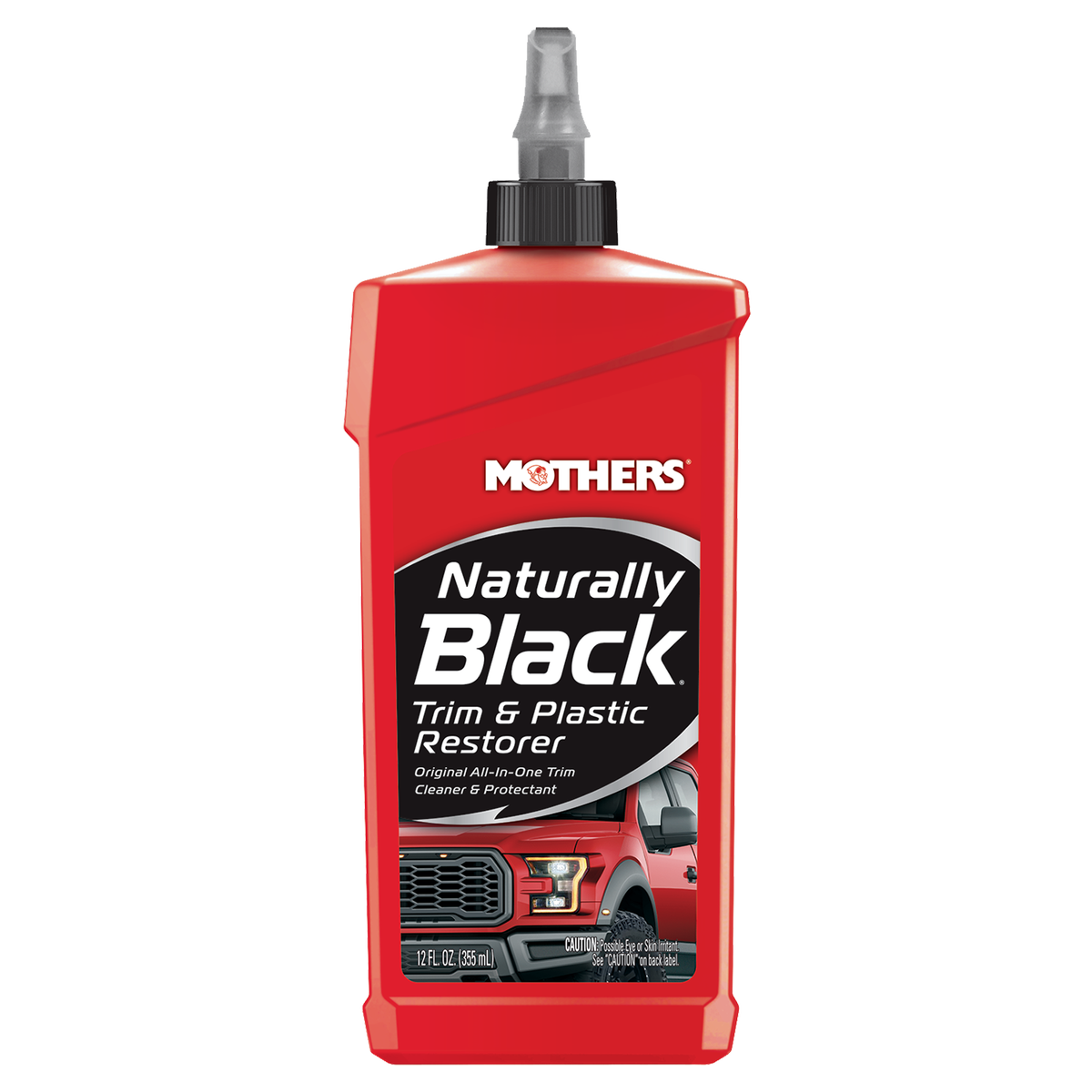 Mothers Naturally Black Trim and Plastic Restorer 355ml - Liquid Formu ...
