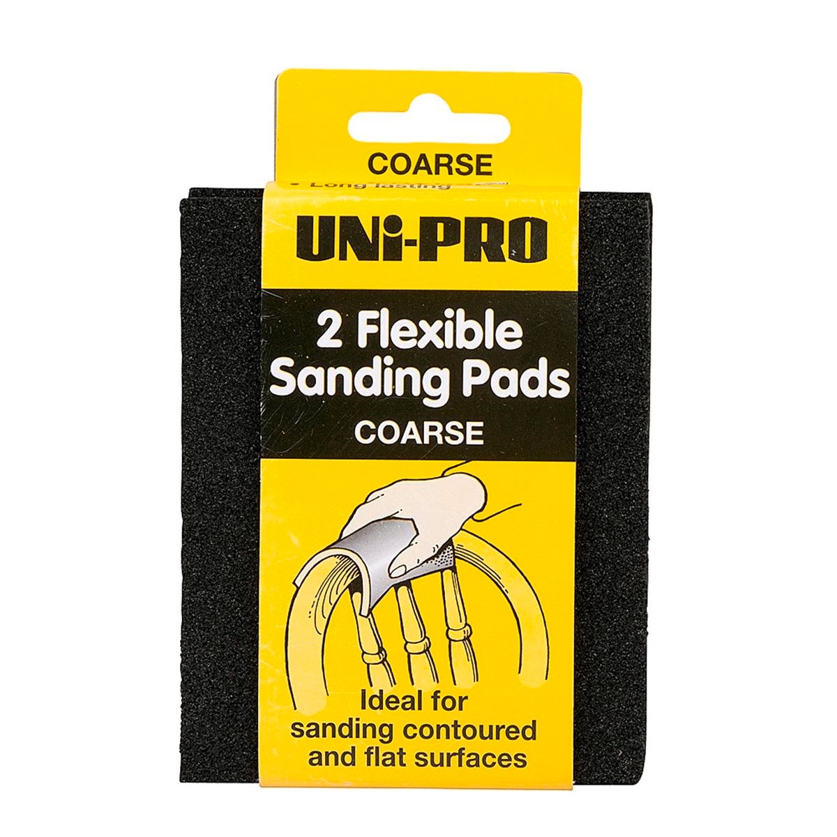 Uni Pro Coarse Sanding Pad 2 Pack 145mm Foam Durable Finish – Auzzi Store