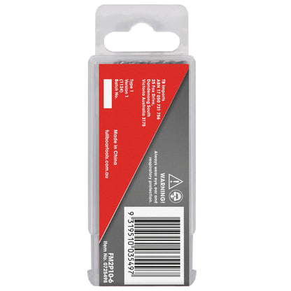 Full Boar 6mm HSS Drill Bit 10 Pack - M2 High-Speed Steel - Precision ...