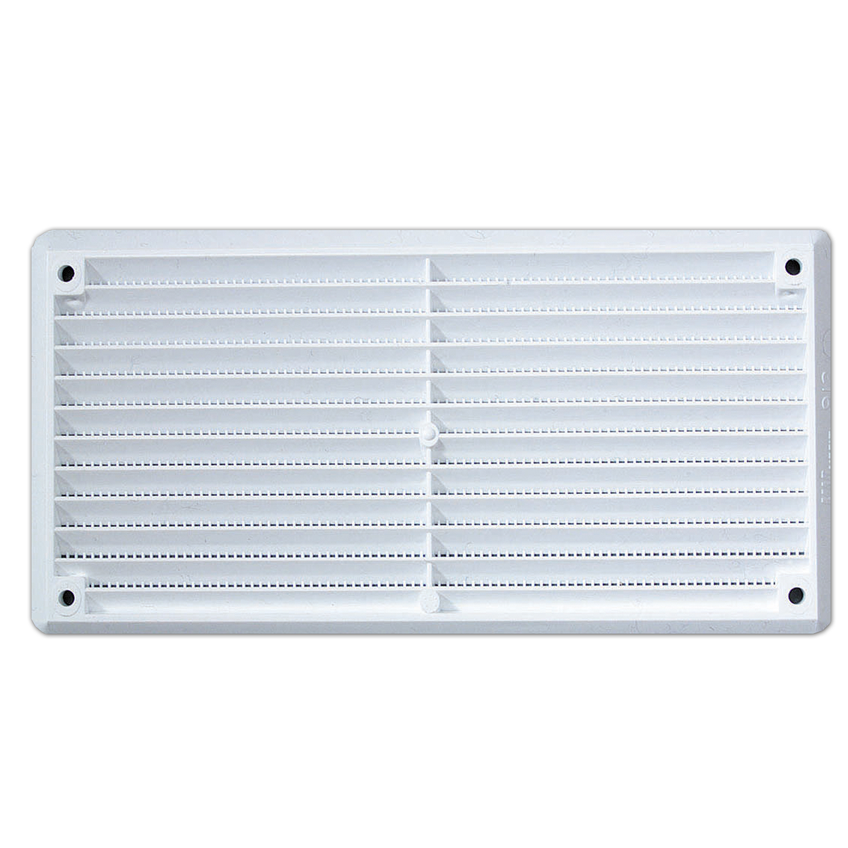 Haron Wall and Eave Vent - 165 x 85mm - White Plastic - Moisture Contr ...