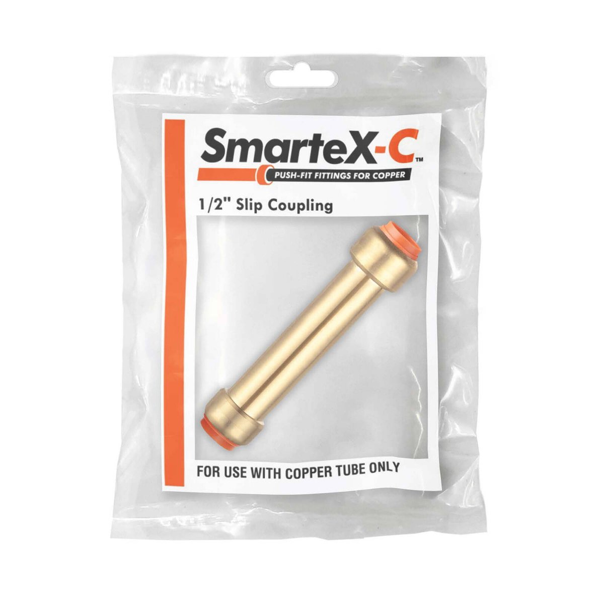 Smartex Copper Slip Coupling 15mm - Lead Free Brass - Push-Fit Design ...