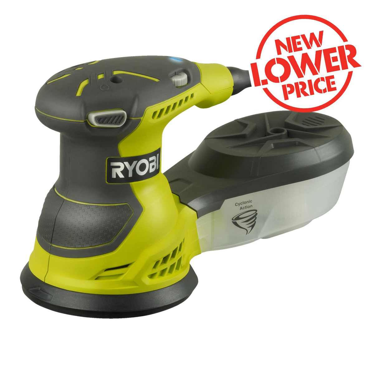 Ryobi Random Orbital Sander 125mm Hook & Loop Dust Collection – Auzzi Store