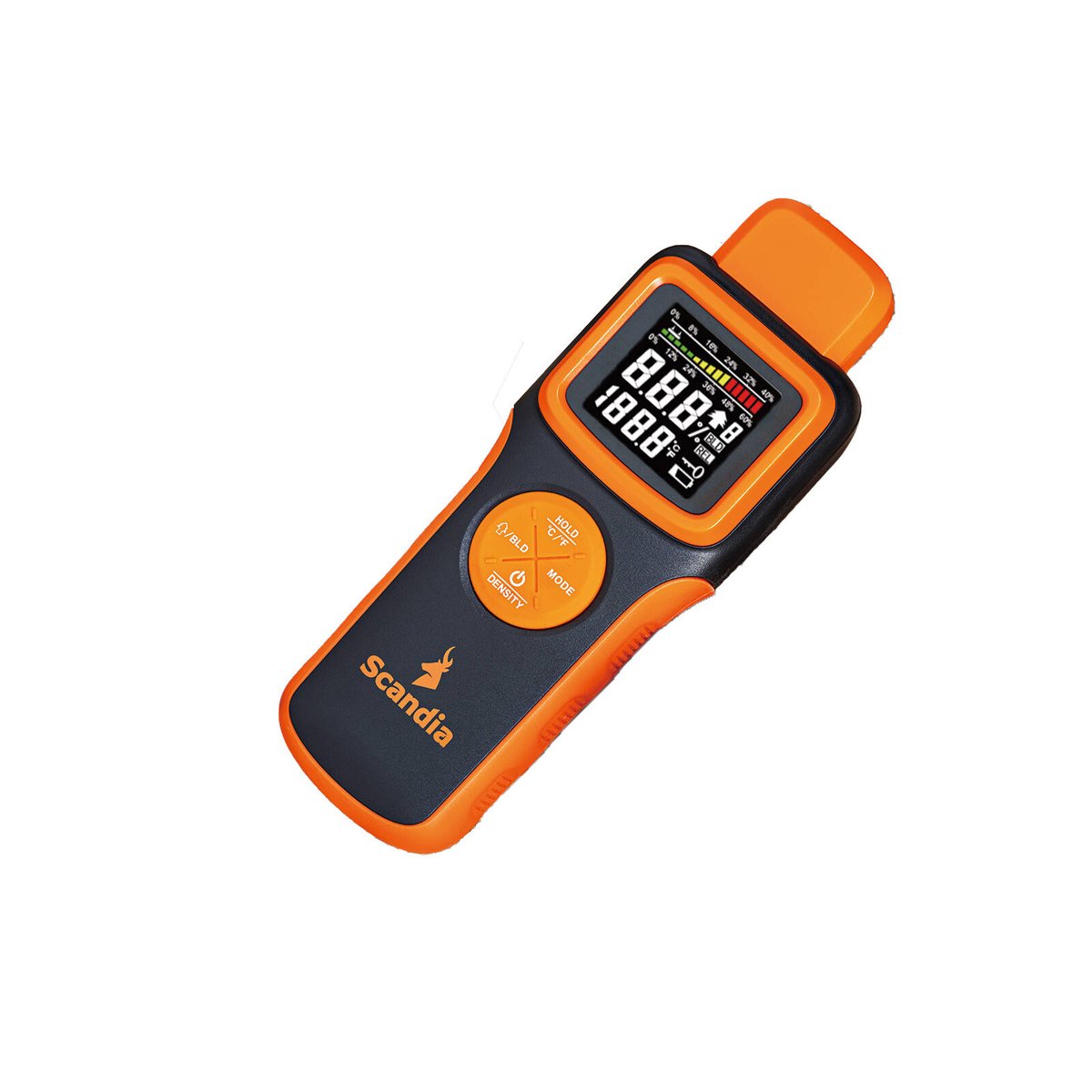Scandia Moisture Meter - Portable Wood & Building Material Tester - 85 ...